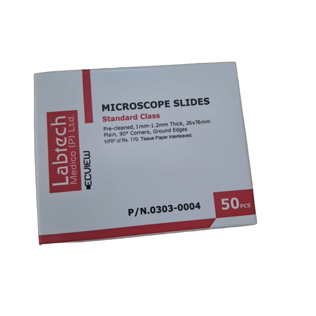 Microscope slides, Super Grade Green Glass